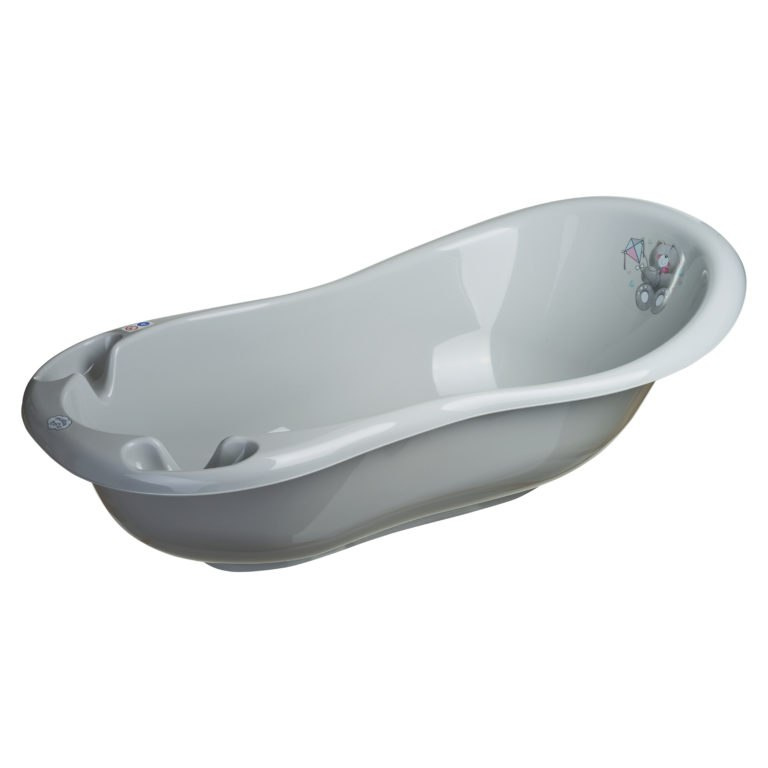 Wanna 100 cm "MISIU" Maltex Baby (2121) szara - Mulan Sklep Dla Dzieci